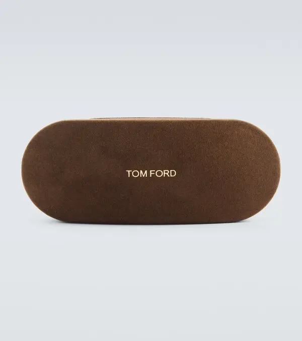 TOM FORD Lewis Round Sunglasses - Brown