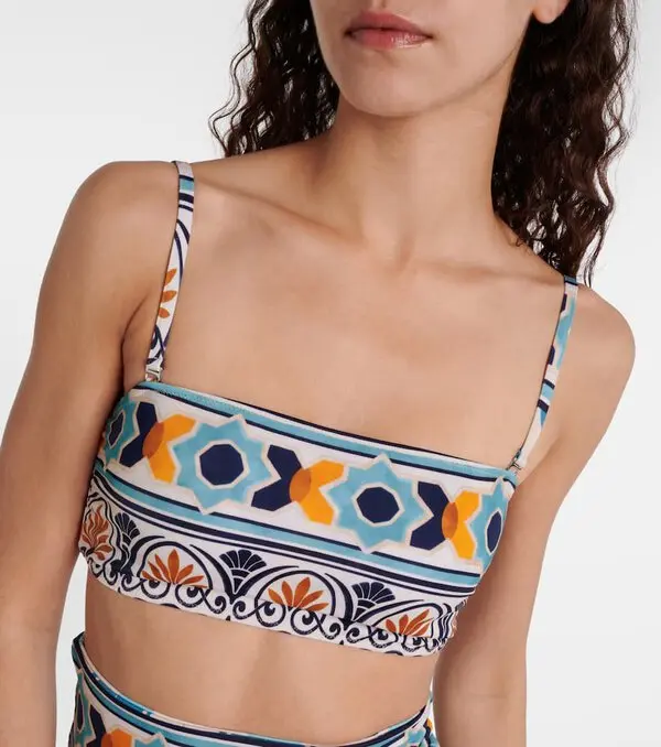 La DoubleJ 3-way Printed Bra Top