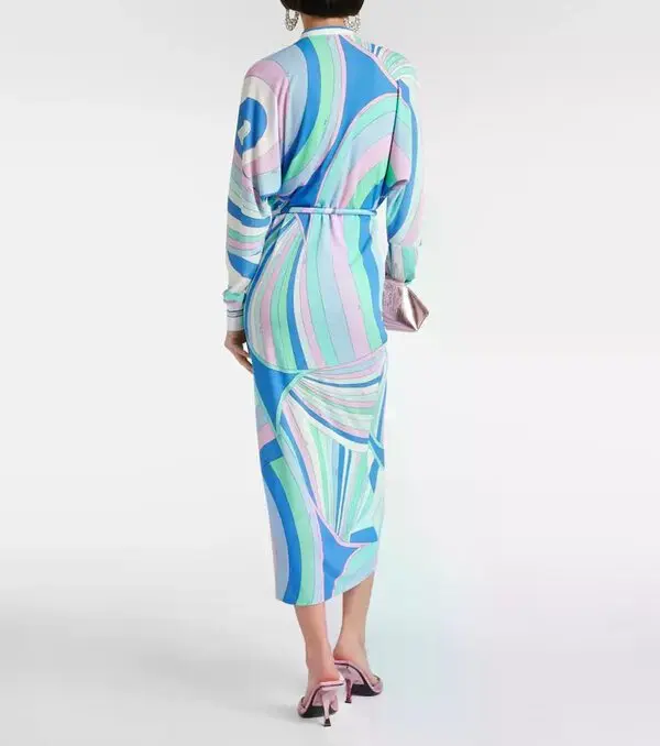 Emilio Pucci Layered Belted Tunic