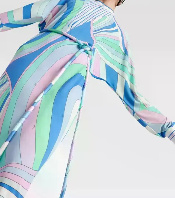 Emilio Pucci Layered Belted Tunic