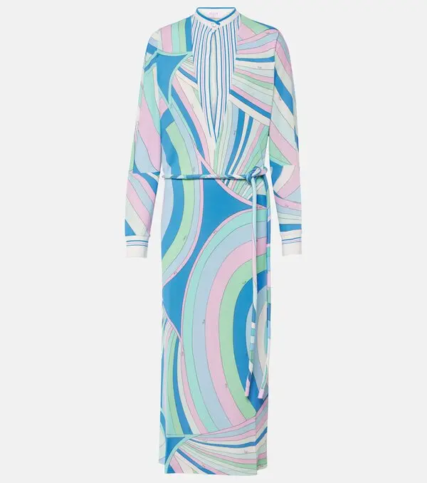 Emilio Pucci Layered Belted Tunic