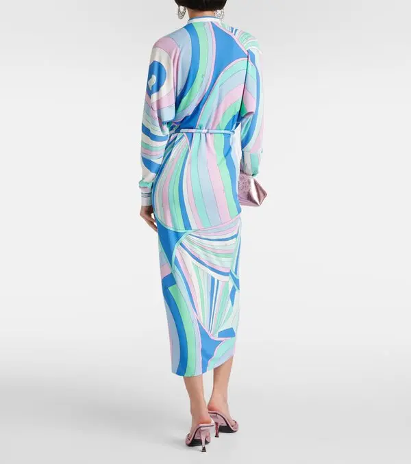 Emilio Pucci Layered Belted Tunic