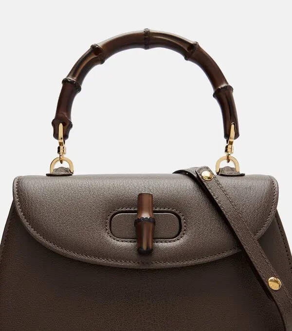 Gucci Bamboo 1947 Small Leather Top-handle Bag