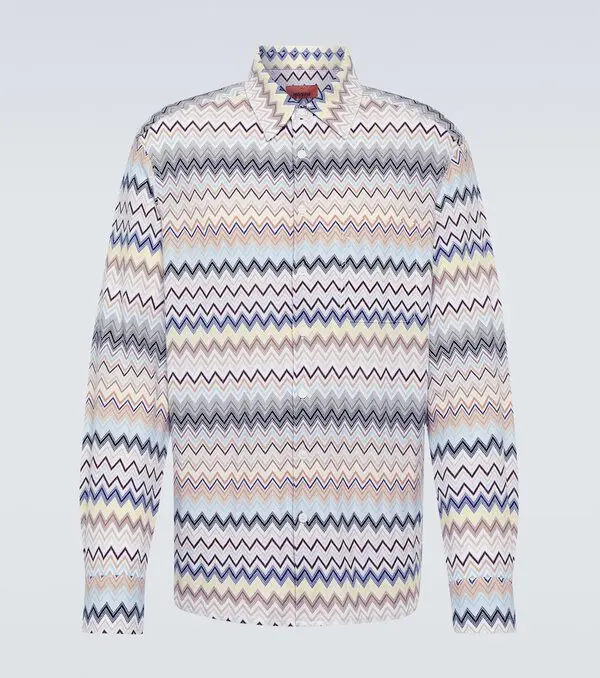 Missoni Zig Zag Cotton Shirt - Multicoloured