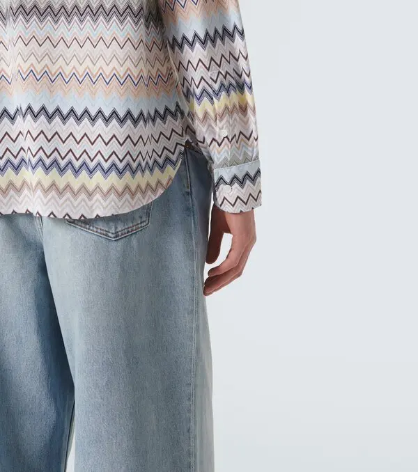 Missoni Zig Zag Cotton Shirt