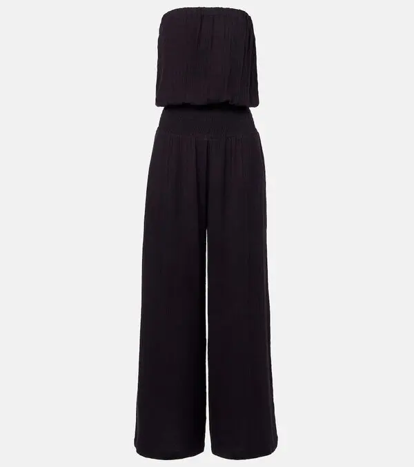 Melissa Odabash Naomi Strapless Jumpsuit - Black