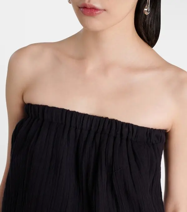 Melissa Odabash Naomi Strapless Jumpsuit - Black