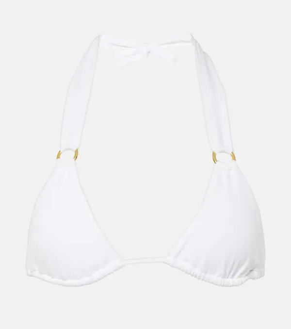 Melissa Odabash Caracas Bikini Top - White