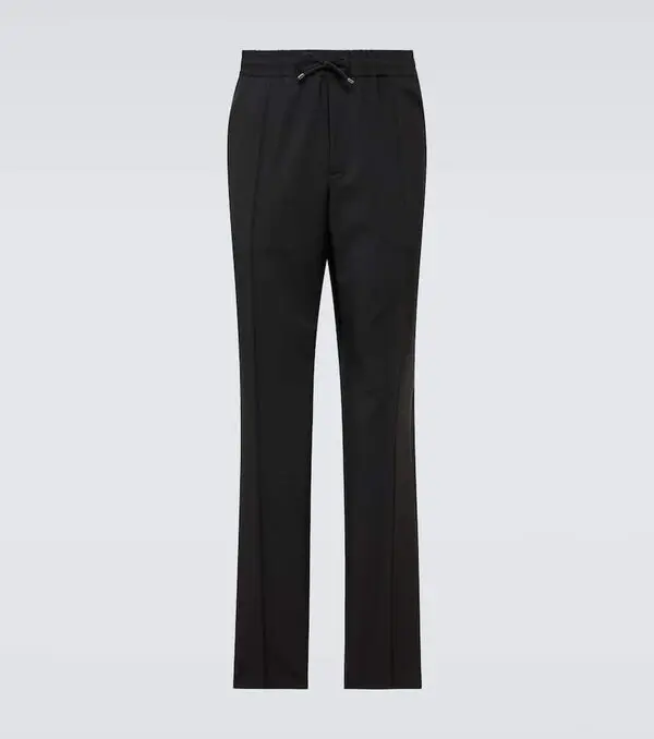 Valentino Garavani Wool And Mohair Slim Pants