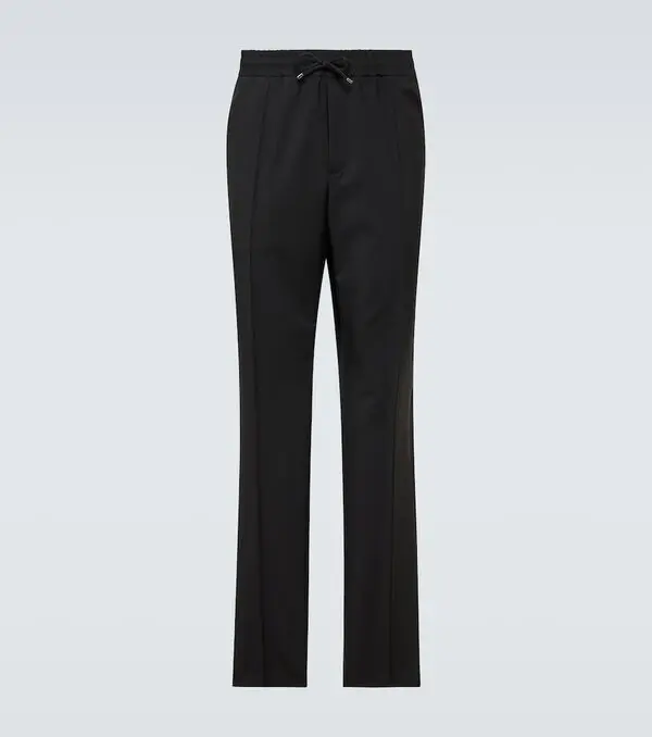 Valentino Garavani Wool And Mohair Slim Pants