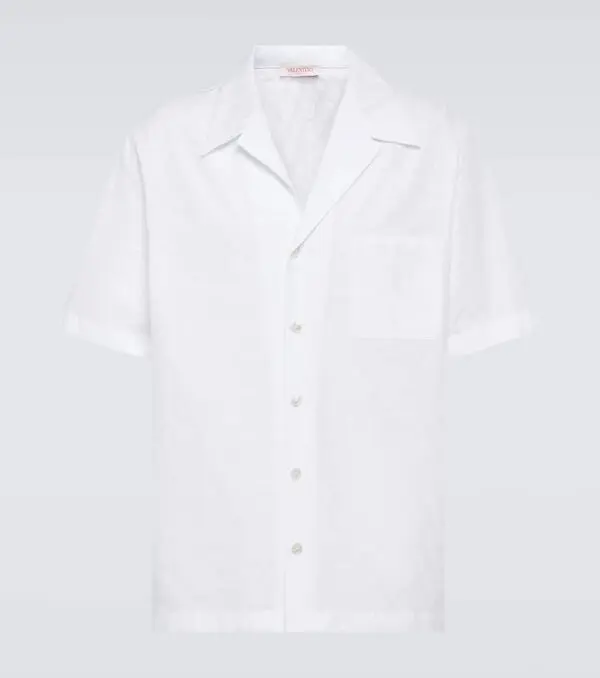 Valentino Garavani Oversized Cotton Poplin Shirt