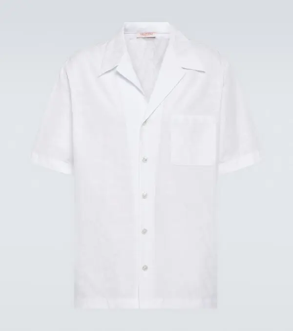 Valentino Garavani Oversized Cotton Poplin Shirt