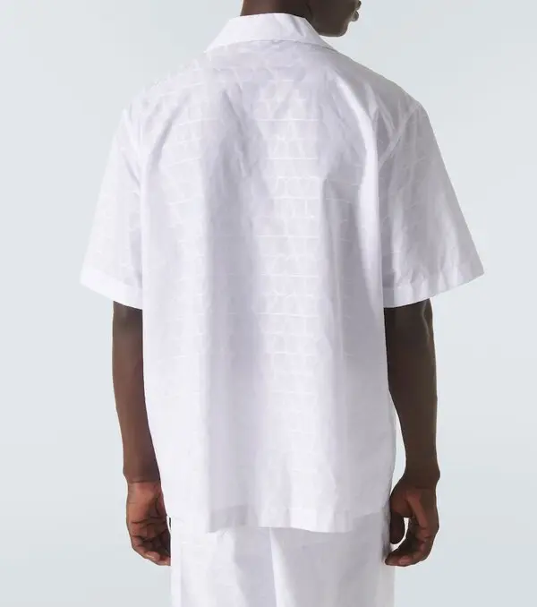 Valentino Garavani Oversized Cotton Poplin Shirt