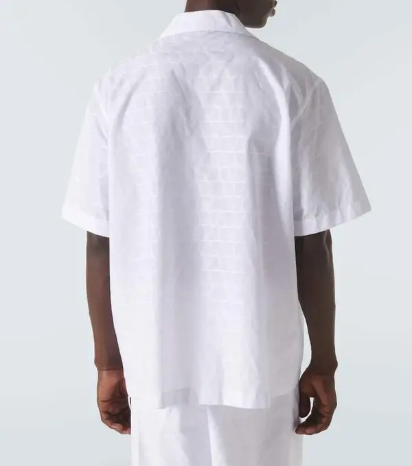 Valentino Garavani Oversized Cotton Poplin Shirt