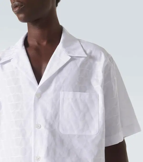 Valentino Garavani Oversized Cotton Poplin Shirt