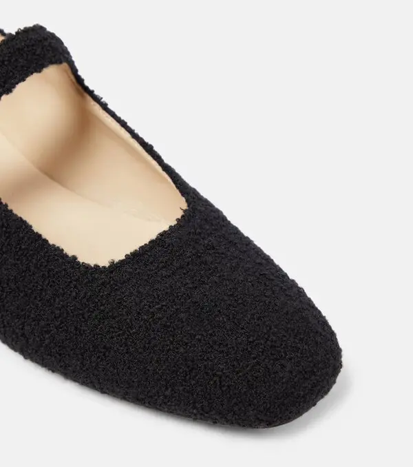 Le Monde Beryl Mary Jane Flats - Black