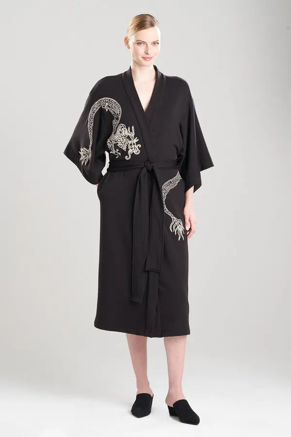 Natori Cocoon Embroidered Robe