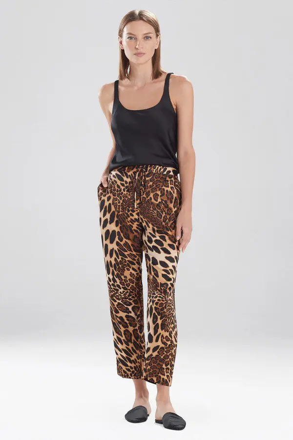 Natori Luxe Leopard Pants