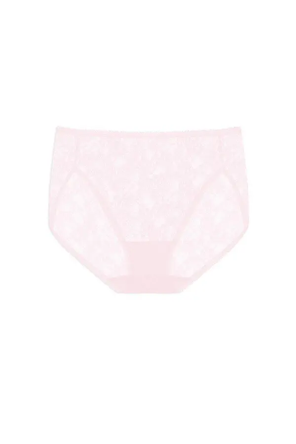 Natori Bliss Allure One-size Lace French Cut Brief - Pink