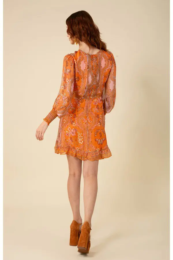 Hale Bob Brooklynn Chiffon Mini Dress