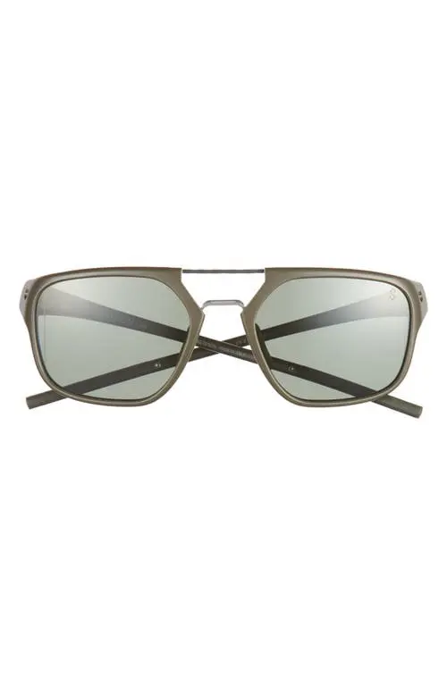 Tag Heuer Line Square Sunglasses - Matte Dark Green/green Polar