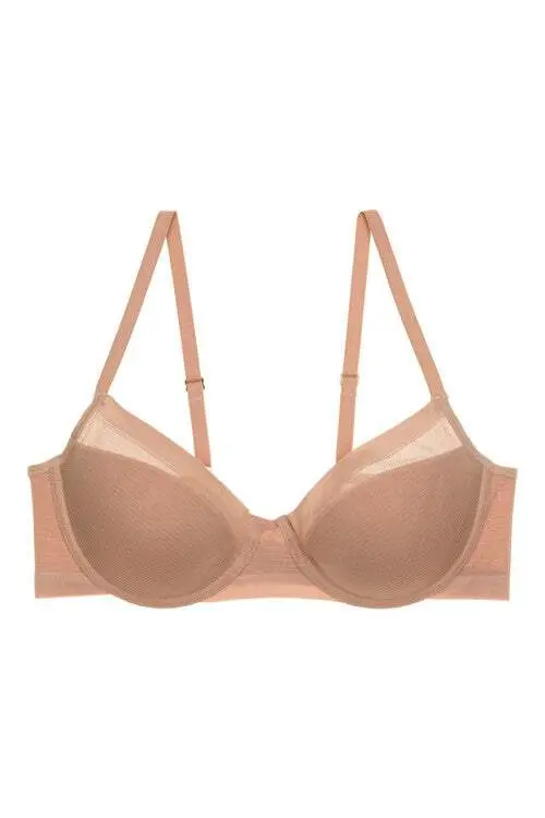 Natori Scope Balconette Underwire Bra - Brown