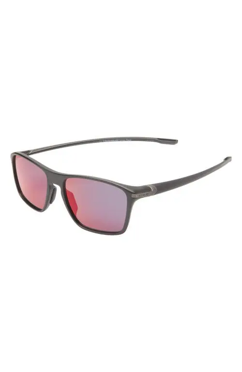 Tag Heuer Vingt Sept Rectangular Sunglasses - Black/smoke Polarized