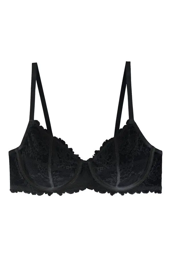 Natori Heavenly Convertible Balconette Underwire Bra - Black