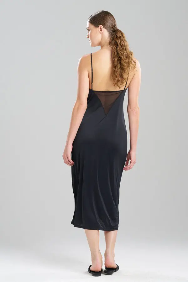Natori Body Doubles Mesh Slip Dress