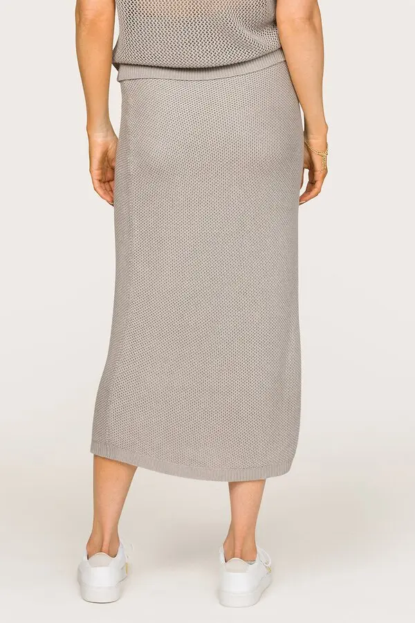 Alala Tropez Knit Midi Skirt
