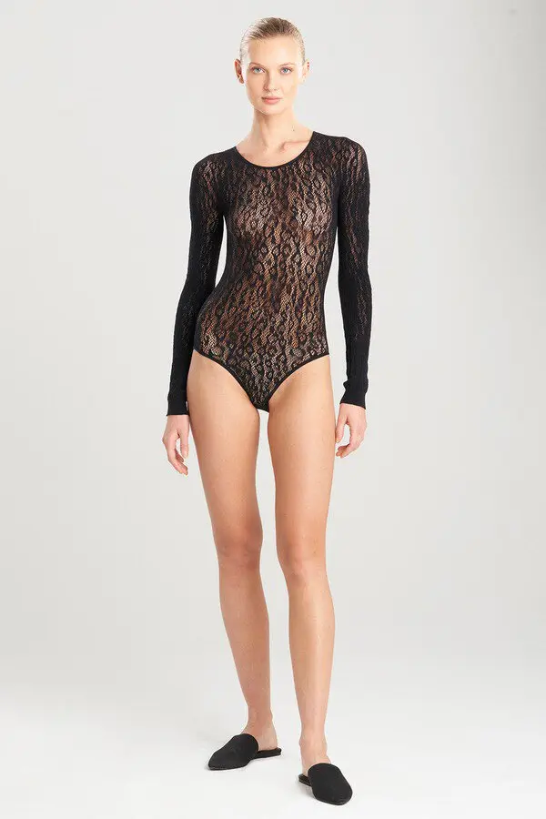 Natori Animal Long Sleeve Bodysuit
