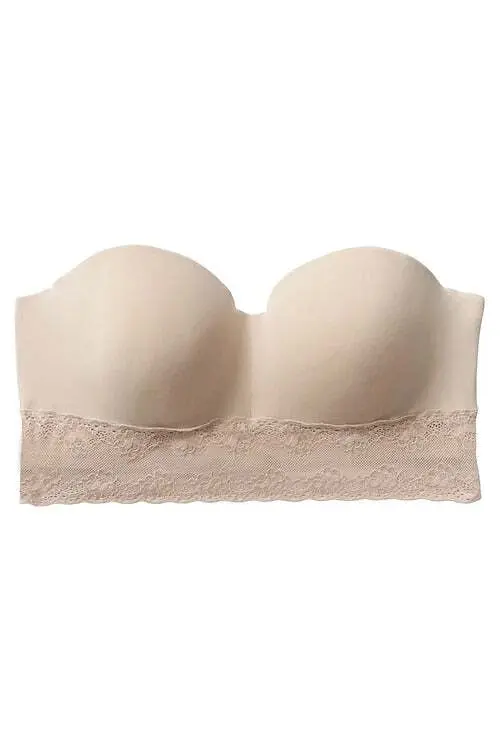 Natori Bliss Perfection Strapless Contour Underwire Bra - Brown