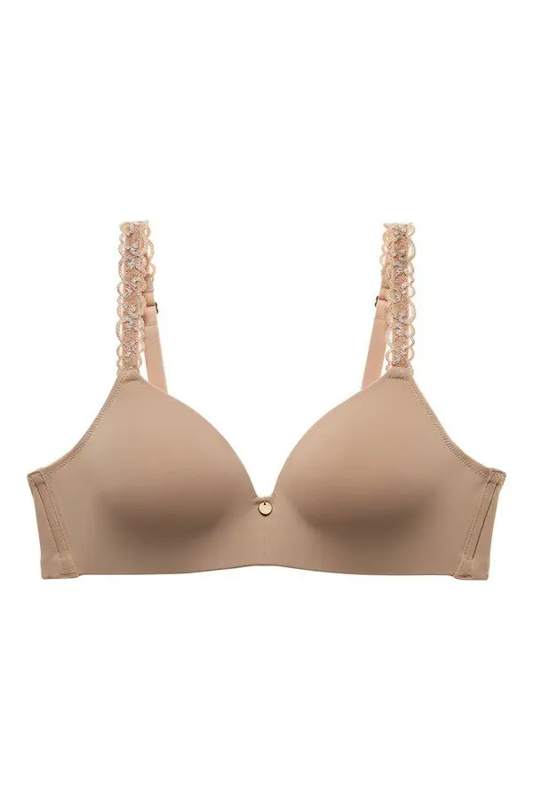 Natori Pure Luxe Wireless Contour Bra - Gold