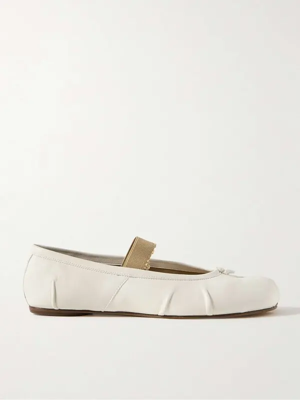 MAISON MARGIELA Tabi Split-toe Leather Ballet Flats