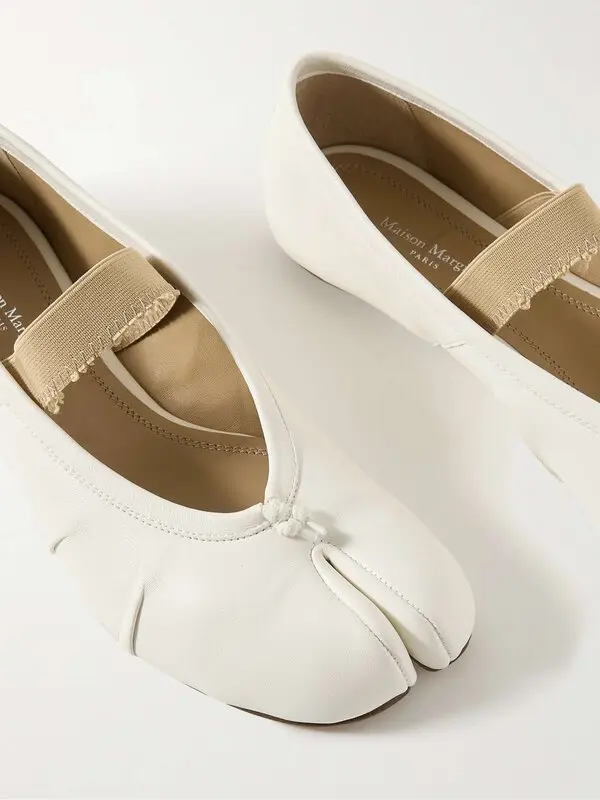 MAISON MARGIELA Tabi Split-toe Leather Ballet Flats