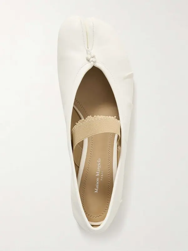MAISON MARGIELA Tabi Split-toe Leather Ballet Flats