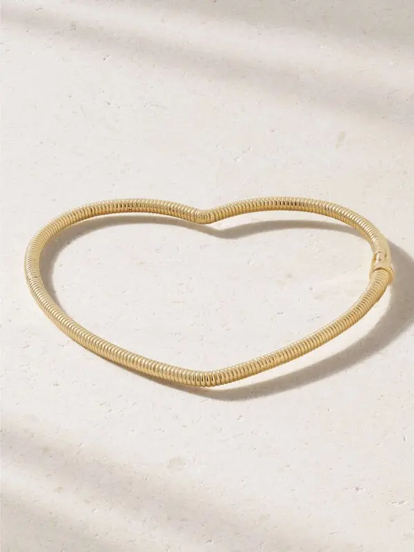 Yvonne Léon 9-karat Heart Bracelet