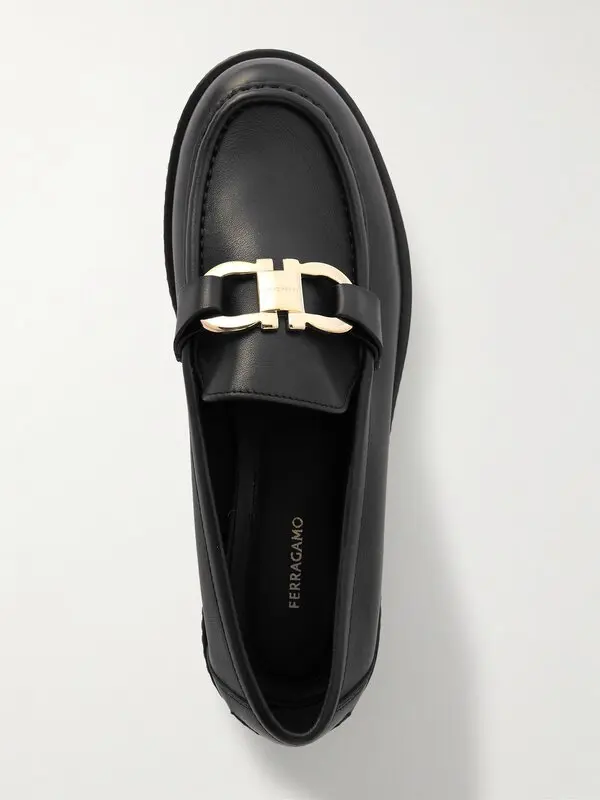 FERRAGAMO Maryan Leather Loafers