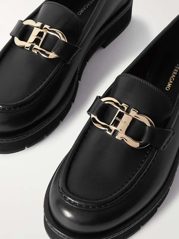 FERRAGAMO Maryan Leather Loafers