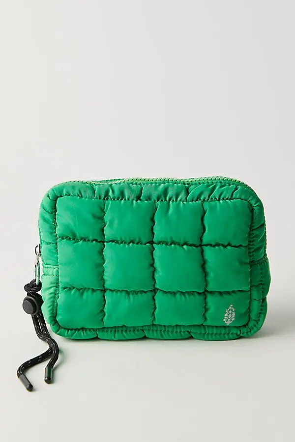 Free People Quilted Mini Case - Kelly