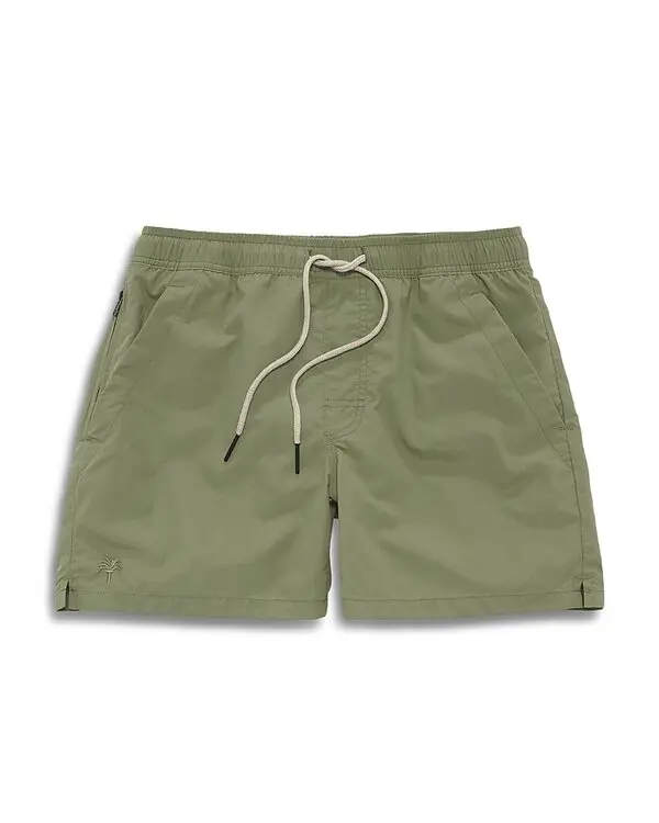 Oas Quick Dry Tailored Fit 4.3 Swim Trunks - Green