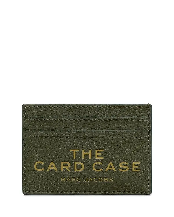 Marc Jacobs The Leather Card Case - Forest