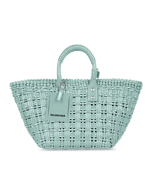 Balenciaga Bistro Mini Basket With Strap