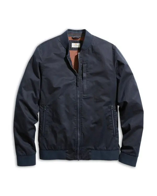Marine Layer Rossland Dry Wax Bomber Jacket