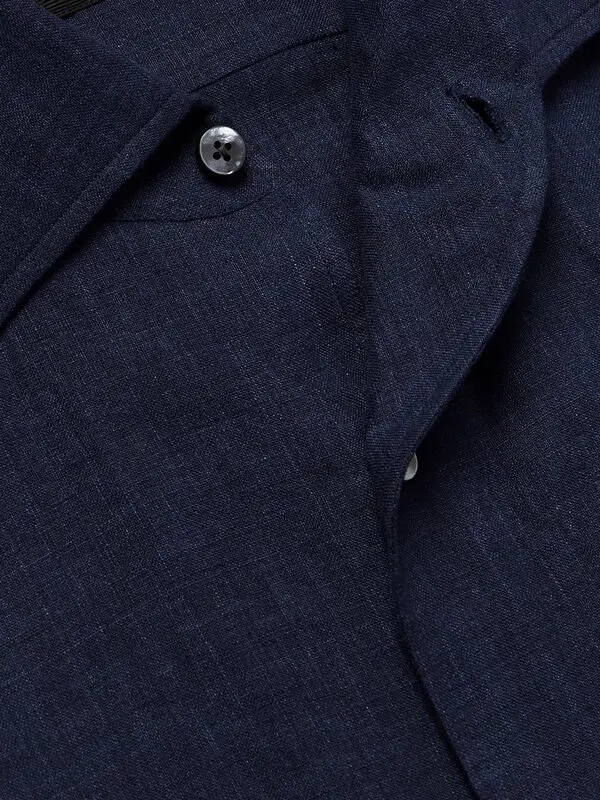 Zegna Oasi Linen Shirt - Blue