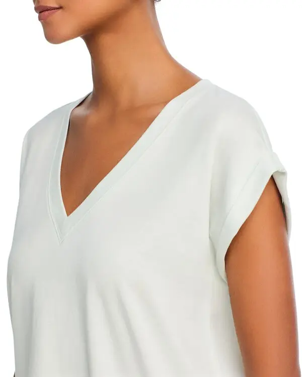 FRAME Easy Cotton V-neck Tee