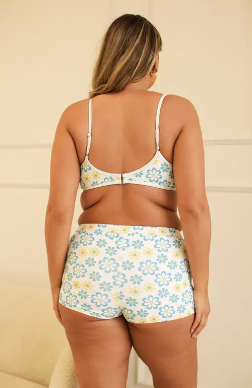 DIPPIN DAISY'S Farrah Elastic Waist Booty Short - Honeysuckle
