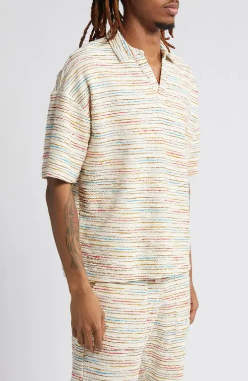 KROST Sunset Stripe Johnny Collar Polo
