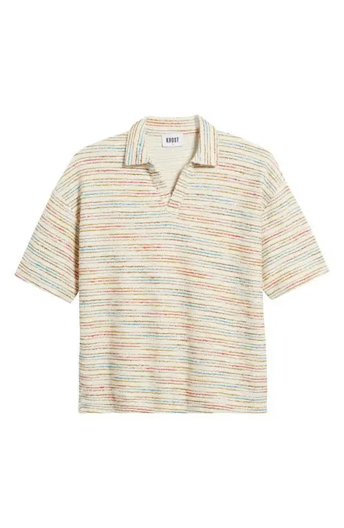 KROST Sunset Stripe Johnny Collar Polo