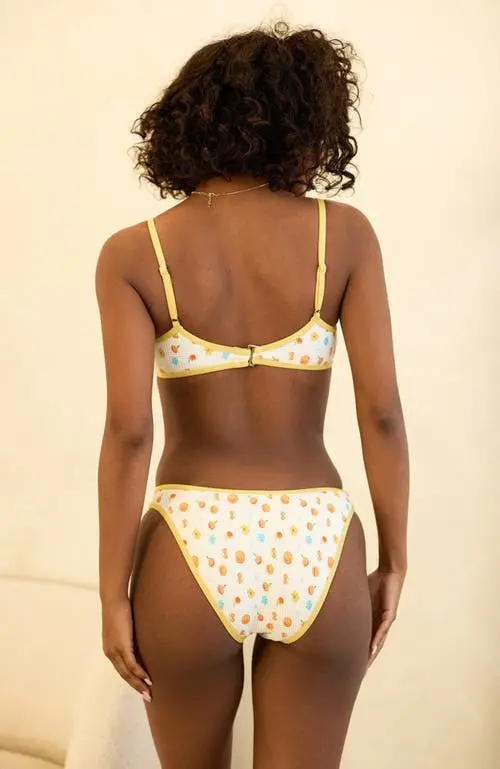 DIPPIN DAISY'S Venice High-waisted Bikini Bottom - Clementine